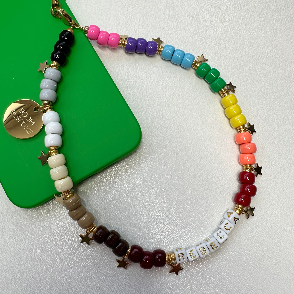 “THE NEW BOOMBOW" SHORT BOOM BESPOKE PHONE BEADS – Boom Bespoke