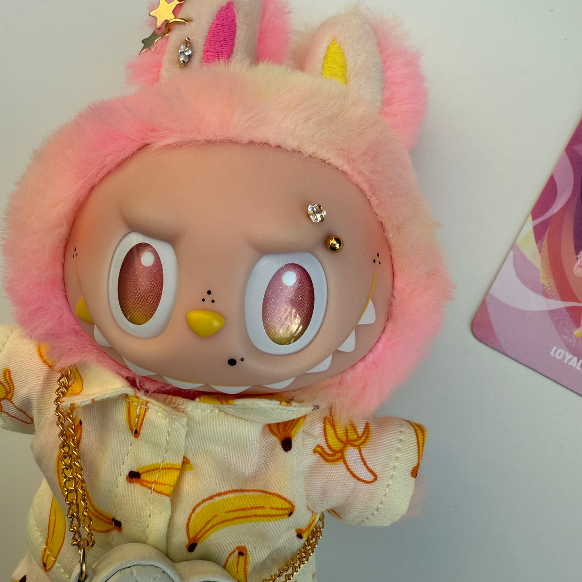 ‘BANANAS’ LOYALTY BOOM BESPOKE LABUBU – Boom Bespoke