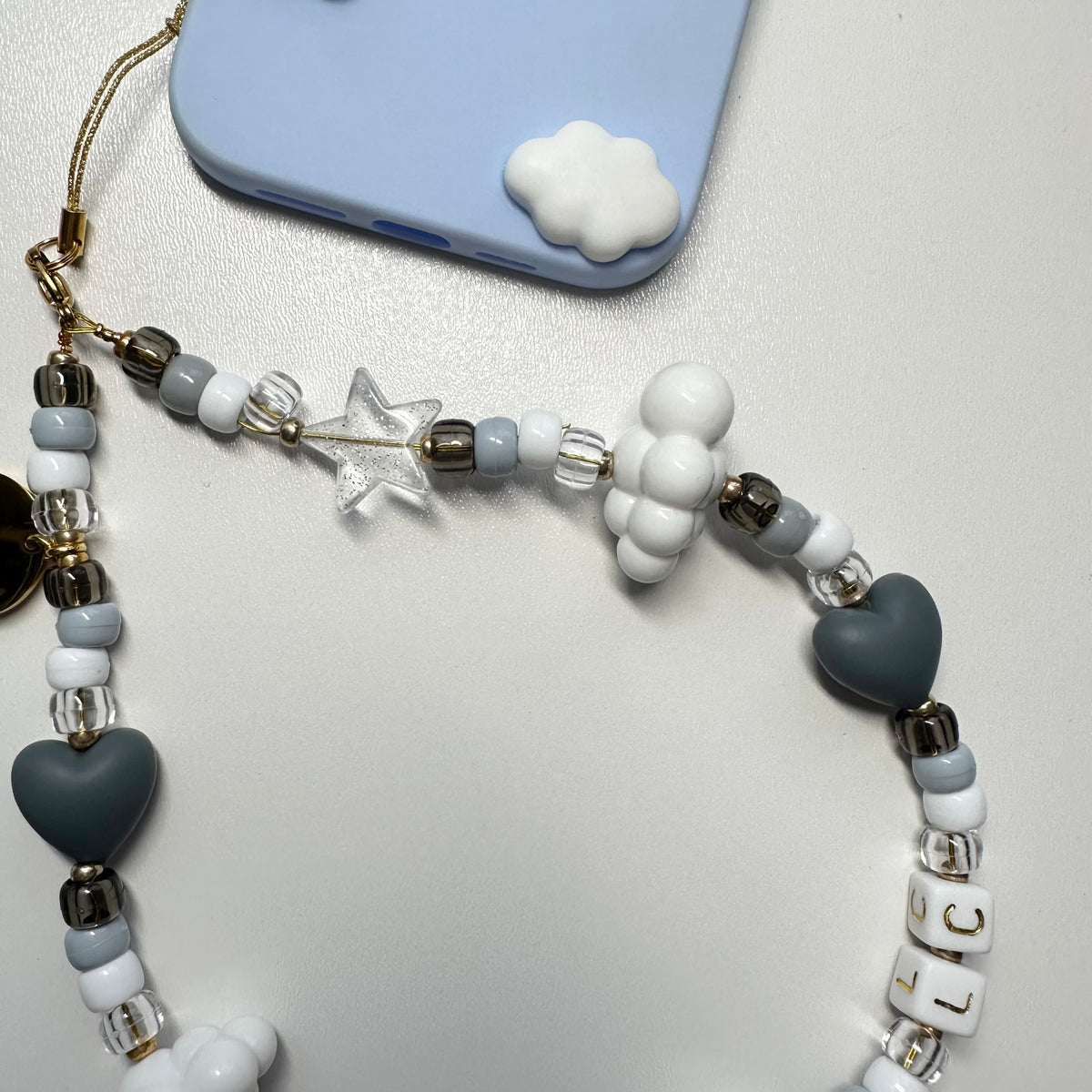 ´SILVER LINING’ BOOM BESPOKE PHONE BEADS – Boom Bespoke